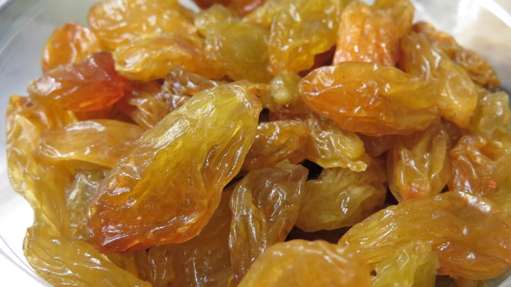 Jumbo Golden Raisins – Alex's Fruits and Nuts